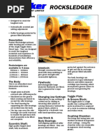 Cone Crusher User Guide | PDF | Bearing (Mechanical) | Screw