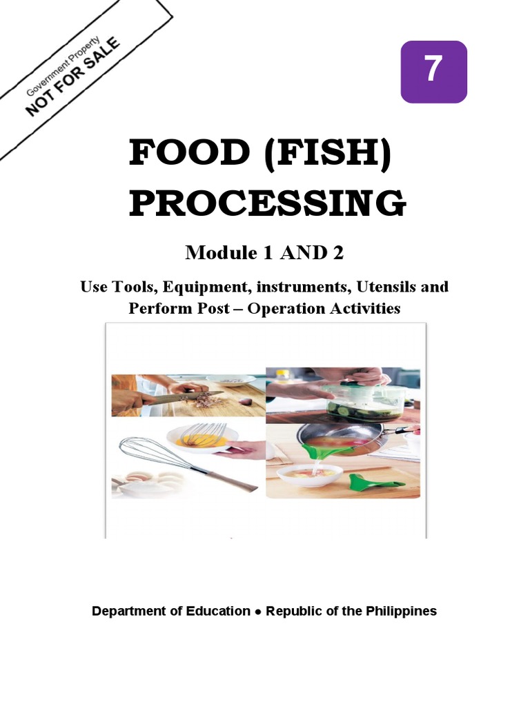 Food (Fish) Processing: Module 1 AND 2 | PDF | Pressure Cooking ...