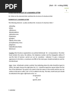 Body of a Business Letter Explained | PDF