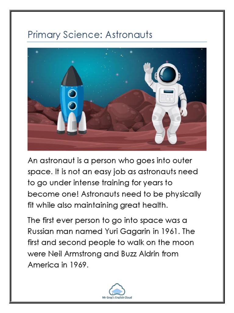 Understanding Astronauts and Their Roles | PDF | Young Adult