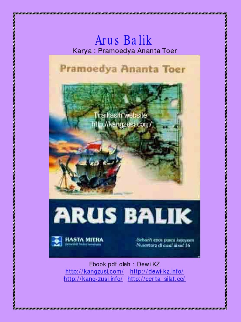 Pramoedya - Arus Balik | PDF