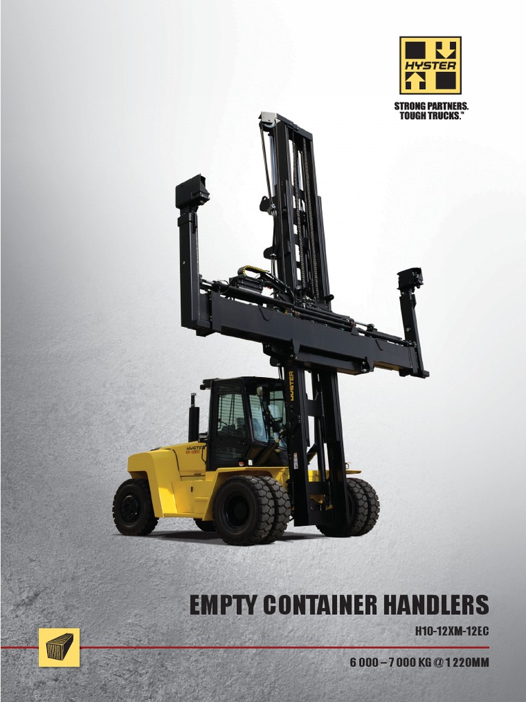 Empty Container Handlers: H10-12XM-12EC | PDF | Truck | Transmission ...