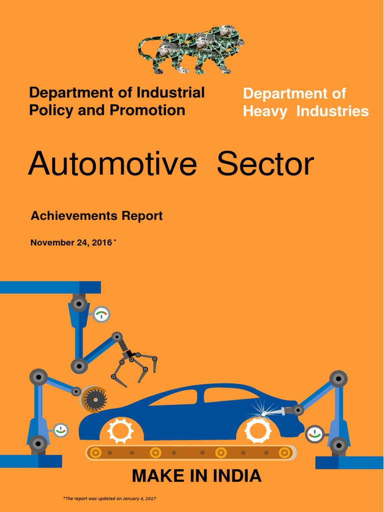 Indian Automotive Sector Achievements 2016 | PDF | Car | Vehicle Industry