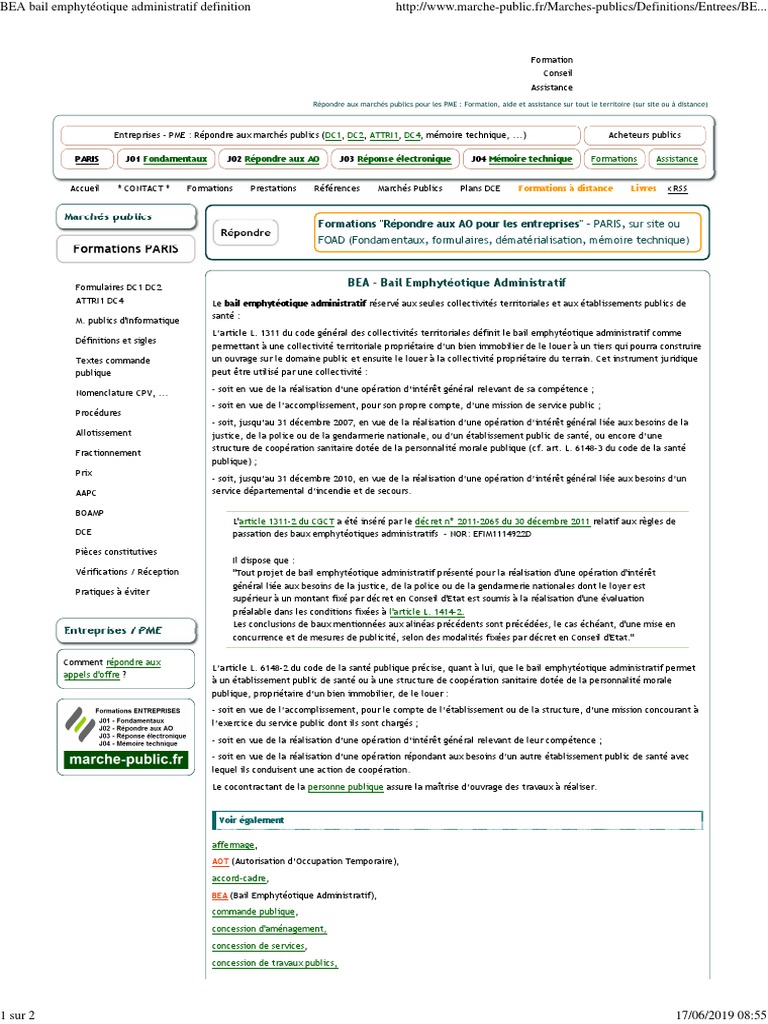Formation Marchés Publics pour PME | PDF