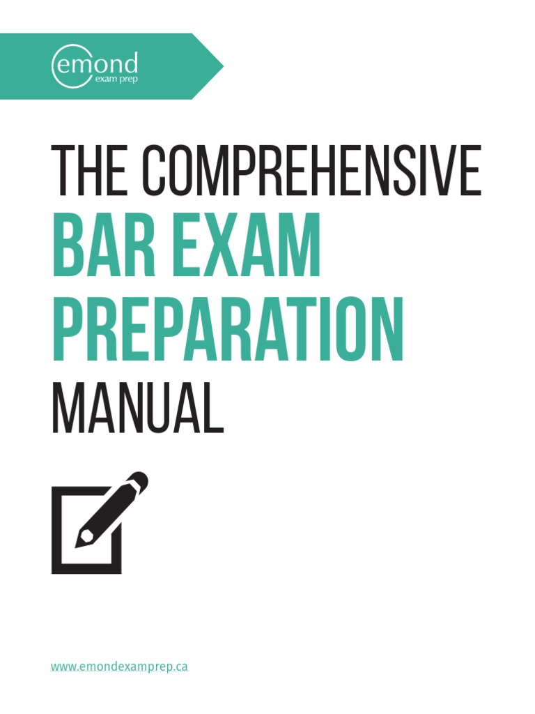 The Comprehensive Bar Exam Preparation Manual | PDF | Test (Assessment ...