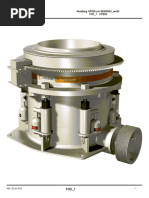 CONE CRUSHER Manual | PDF | Bearing (Mechanical) | Screw