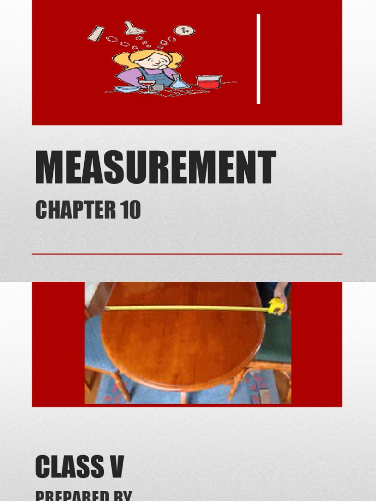 Measurement Class V | PDF