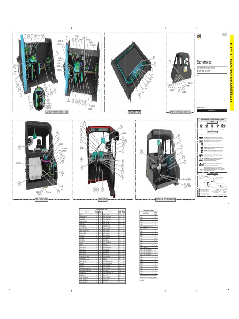 777E Electrical Schematic | PDF | Switch | Relay