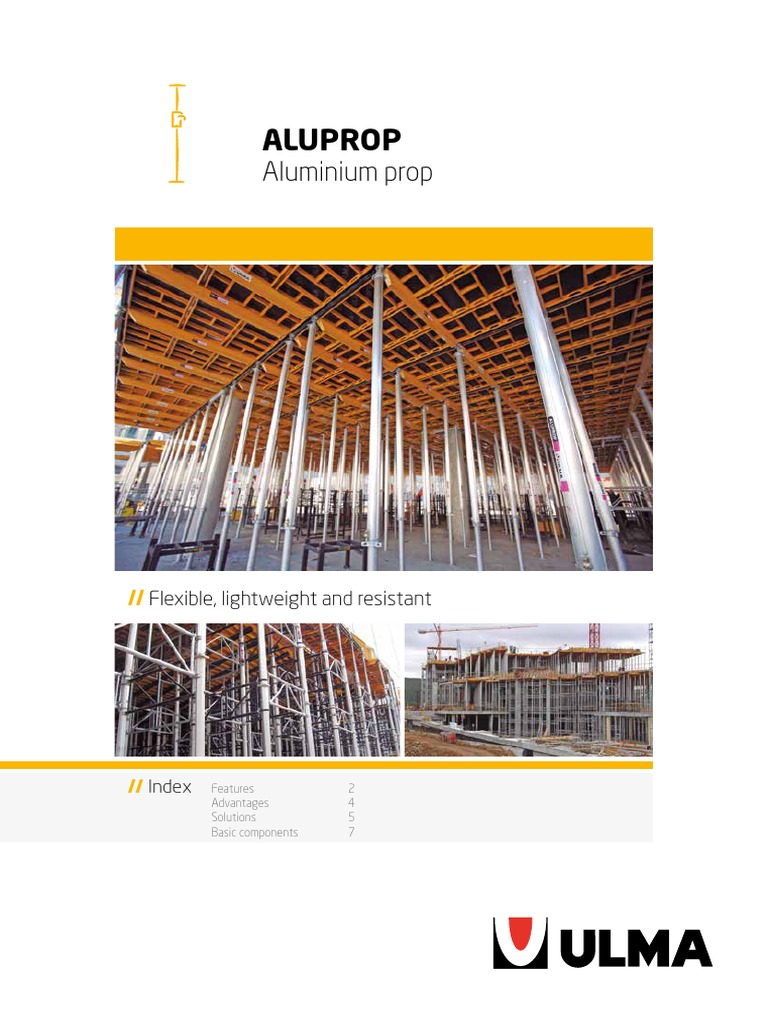 Aluprop: Aluminium Prop | PDF | Nut (Hardware) | Manufactured Goods