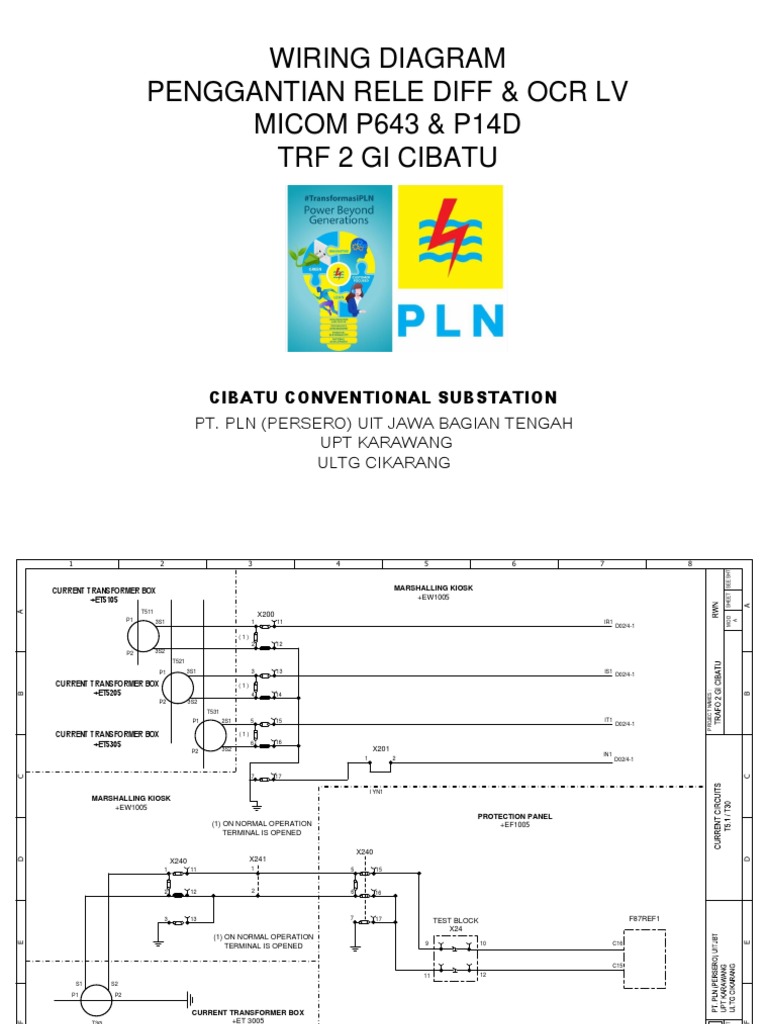 Penggantian Diff & OCR LV TRF 2 GI Cibatu | PDF | Engineering | Electrical Engineering
