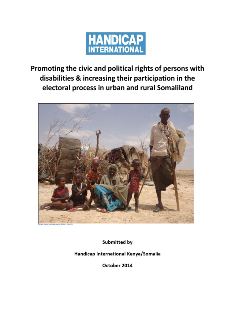DFID Inclusive Elections Proposal FINAL VERSION | PDF | Disability ...