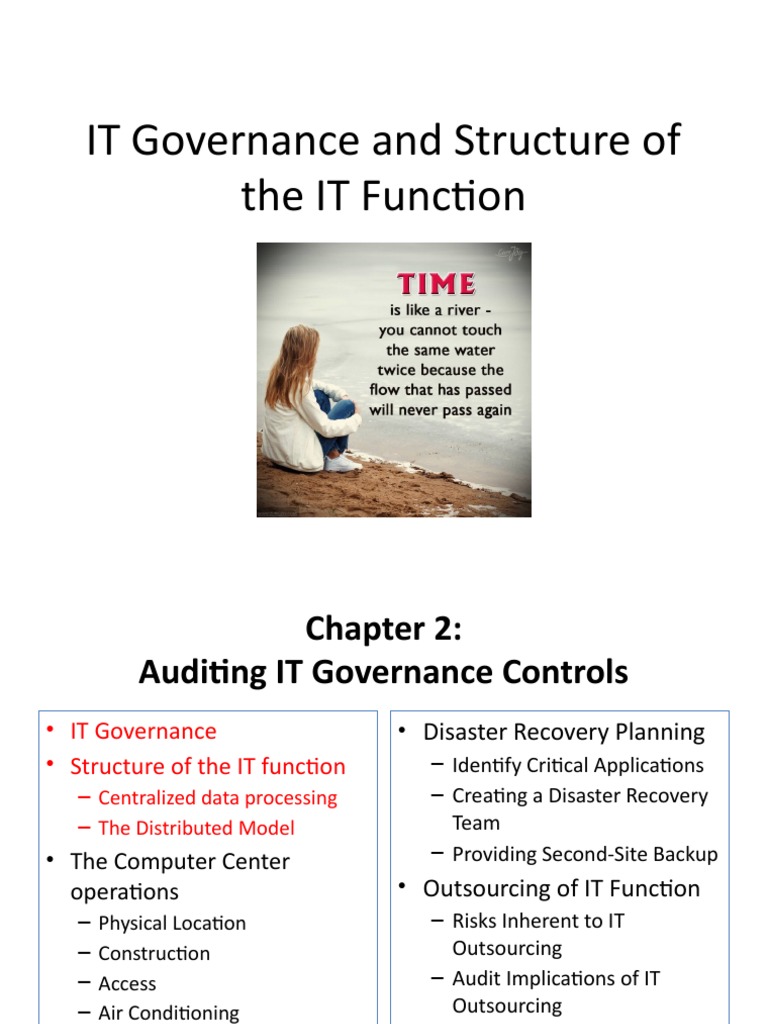 B - 1 Ch02 IT Governance Structure of The IT Function | PDF | Audit ...