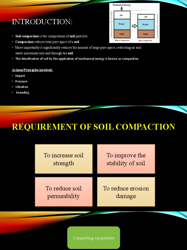 Soil Compaction Equipment Overview | PDF