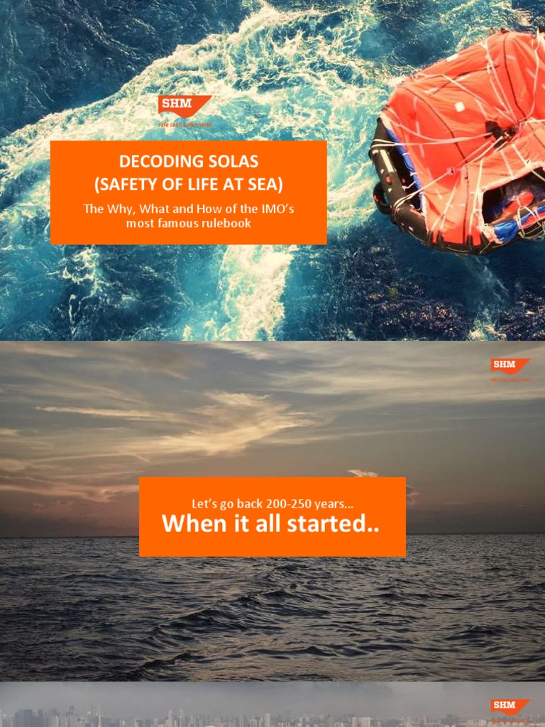 SOLAS | PDF | Ships | Transport