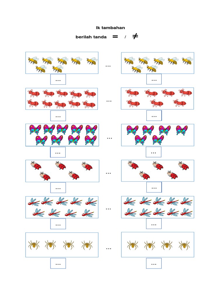 Memberi Tanda Sama Dengan Dan Tidak Sama Dengan | PDF | Seni