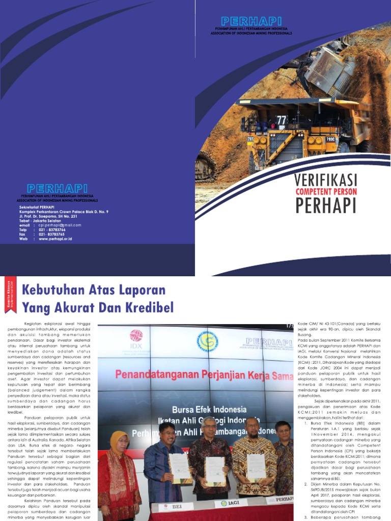 Proses Pendaftaran CP PERHAPI | PDF