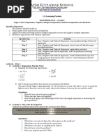 Grade 9 Math Lesson Plan: Radicals | PDF