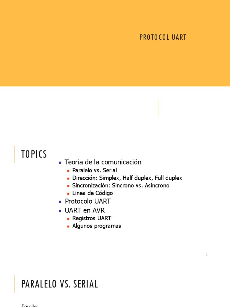 11 - Serial - Protocolo UART | PDF | Microcontrolador | Poco