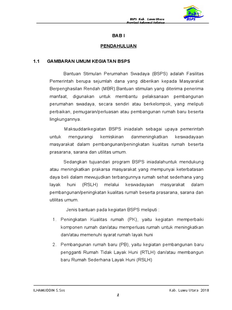 Laporan Bab 1-5 | PDF