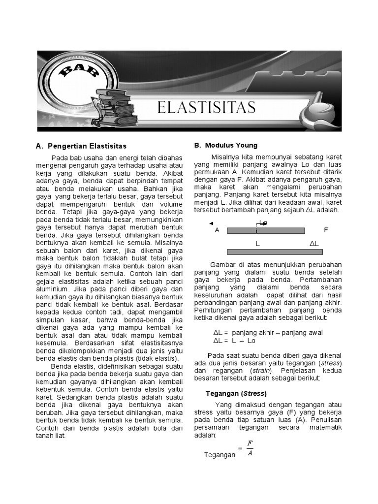 ELASTISITAS | PDF