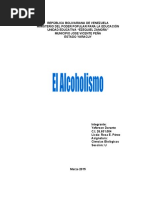 Triptico Alcoholismo | PDF | Alcoholismo | La dependencia de sustancias