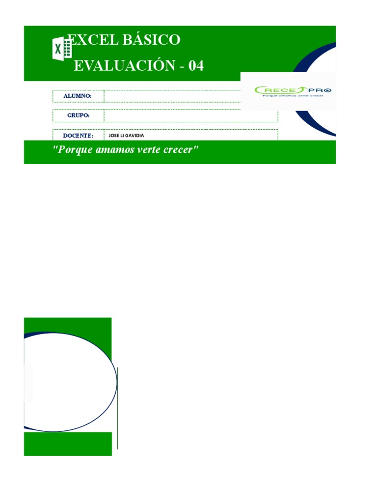 Plantilla Eva 04 - Excel Básico | PDF | Computación personal | Informática