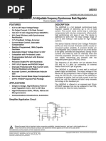 LM5020 100V Current Mode PWM Controller: General Description Features | PDF | Amplifier | Capacitor