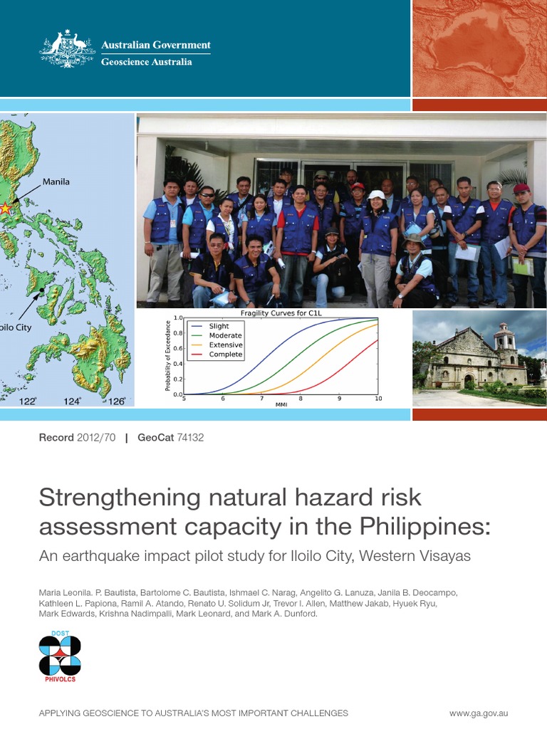 Philippines Risk Assessment | PDF | Hazards | Earthquakes