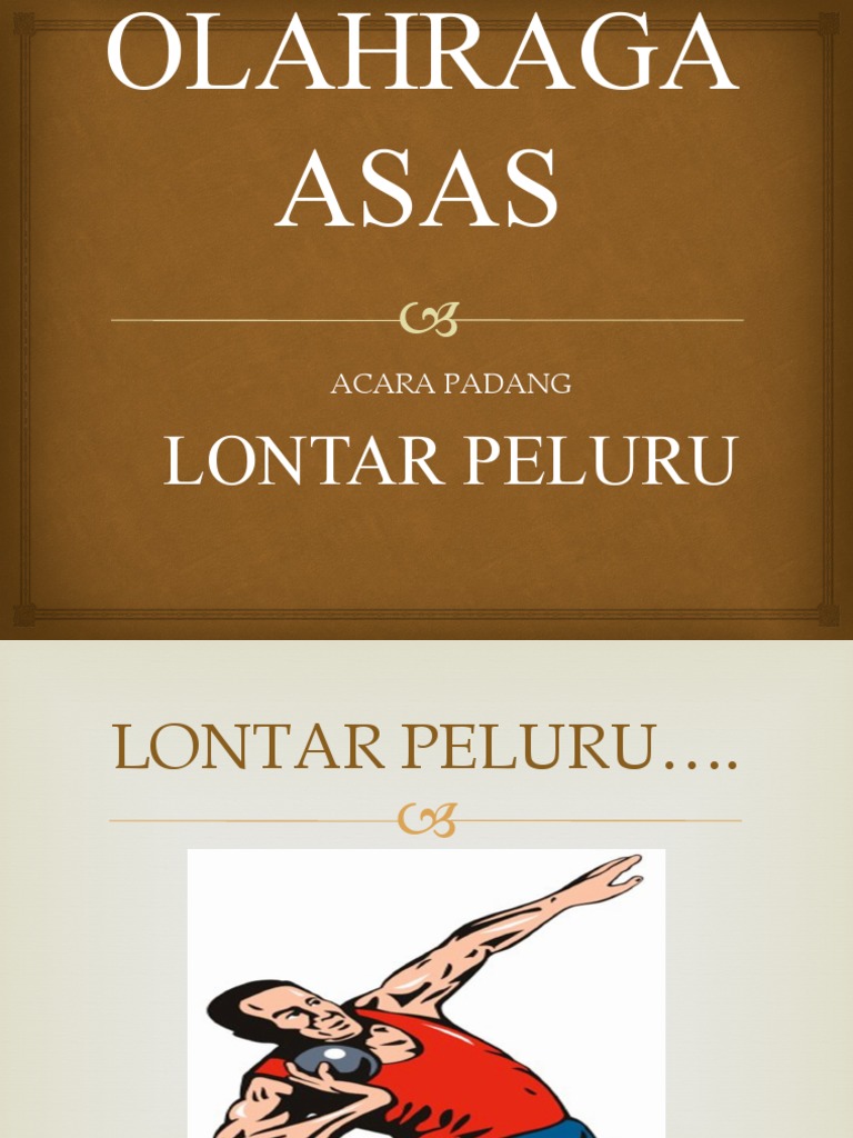 Olahraga Asas Lontar Peluru | PDF