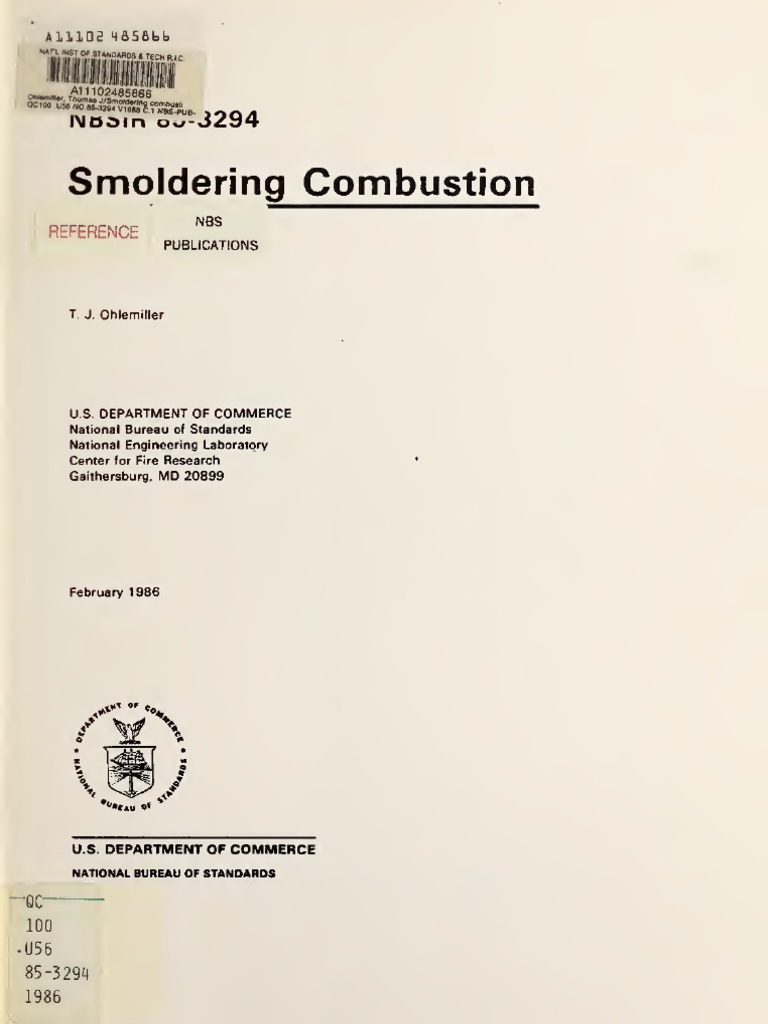 Smouldering Combustion (Combustão Sem Chama) | PDF | Combustion ...