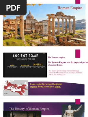 Major Eras Of Rome