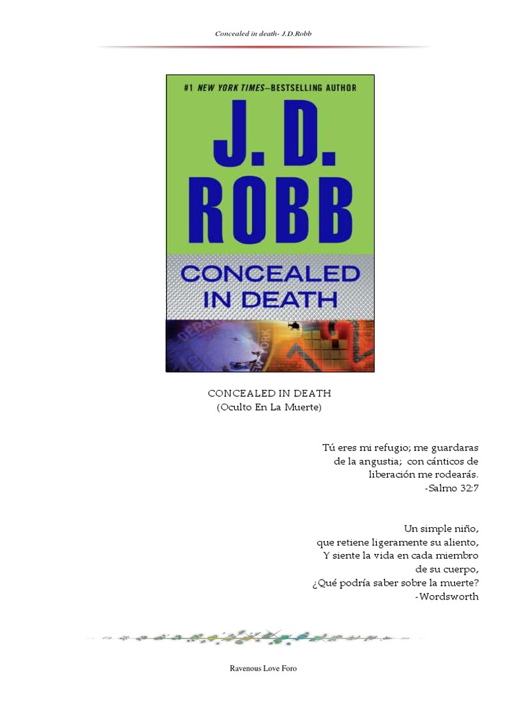 Robb JD Eva Dallas 48 Concealed in Death | PDF | Ropa