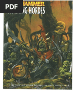 Warhammer Old World Reference Sheet | PDF | Military Operations | Warfare