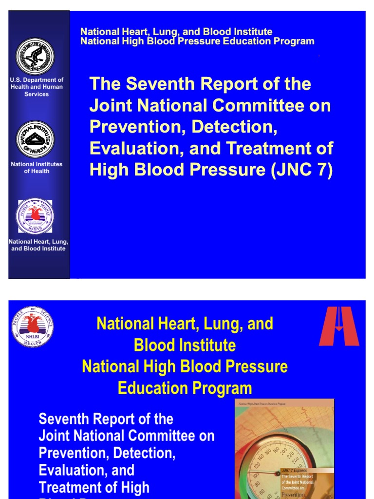 The Seventh Report of The Joint National Committee On Prevention ...