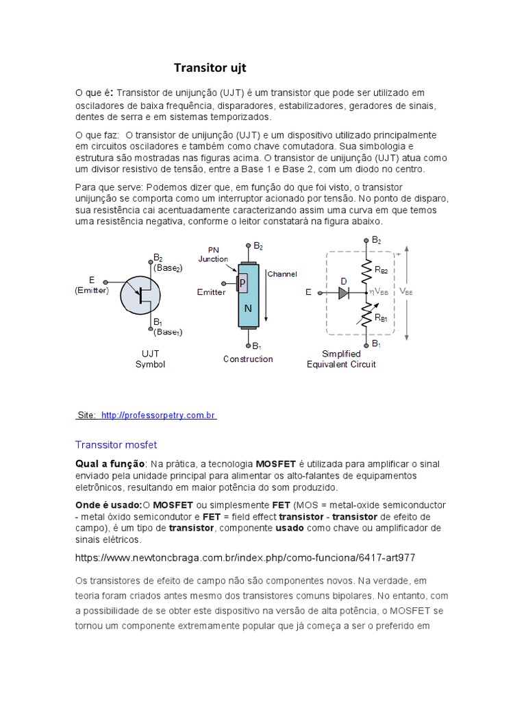 Transitor Ujt | PDF