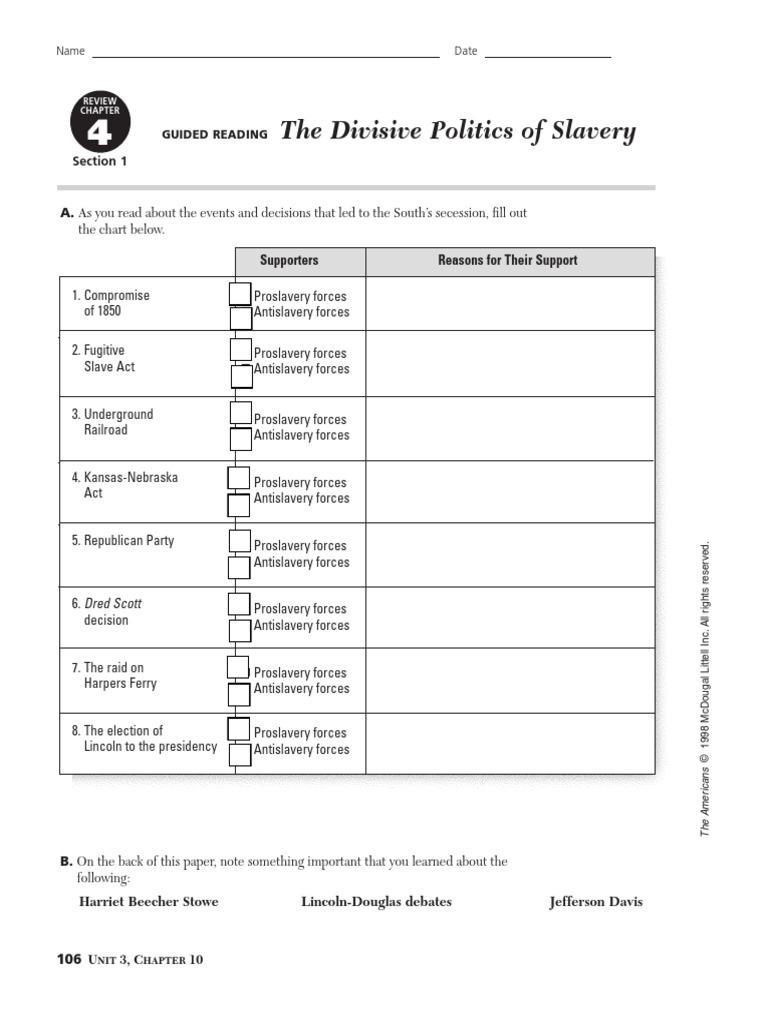 Chapter 4 - Activities 1 (Fillable) | PDF | Politics