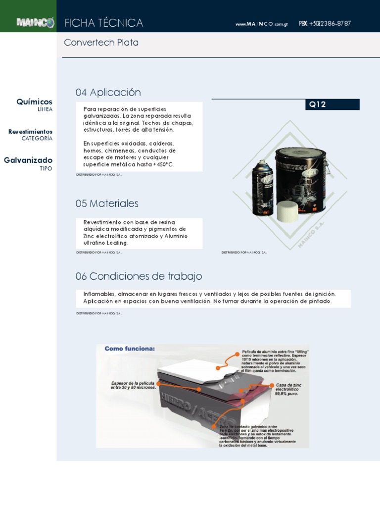 Convertech Plata | PDF | Aluminio | Pintar