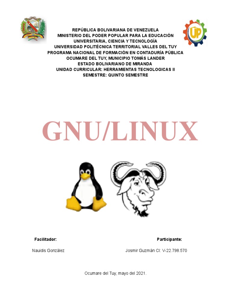 Gnu Linux Josmir | PDF | Distribución de Linux | Software libre