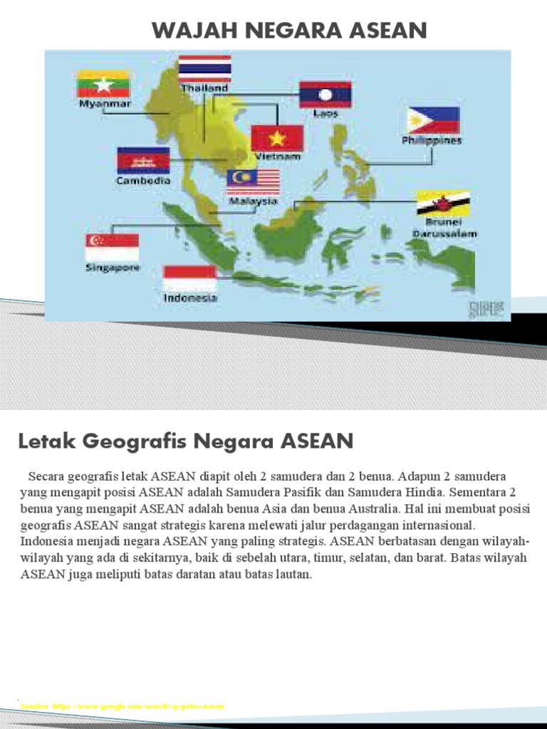 Letak Geografis Asean | PDF Letak Geografis Asean | PDF