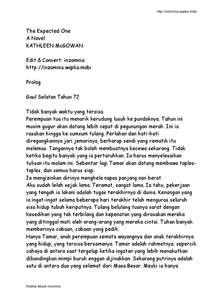 The Expected One | PDF