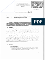 CSC Mental Health Program Guidelines | PDF | Mental Disorder | Employment