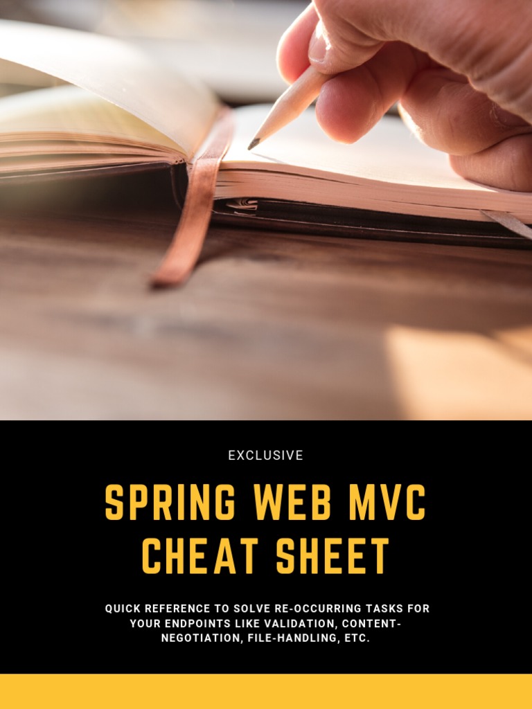 Spring Web MVC Cheat Sheet | PDF | Software Development | Computer Data