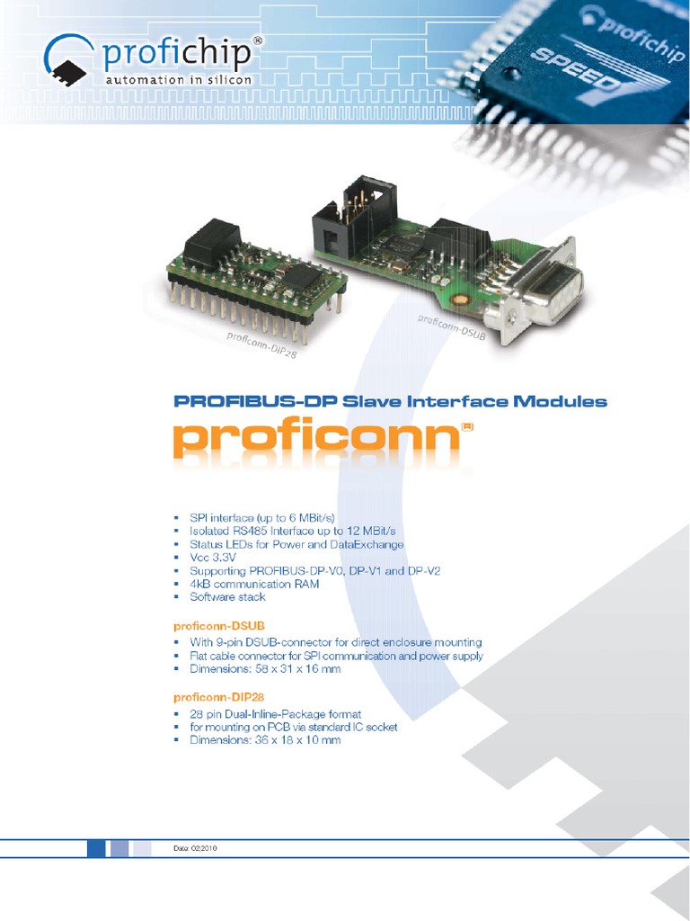 Proficonn PB102 | PDF | Electrical Components | Physical Layer Protocols