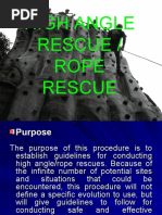 Rope Access Rescue Plan | PDF | Safety | Business