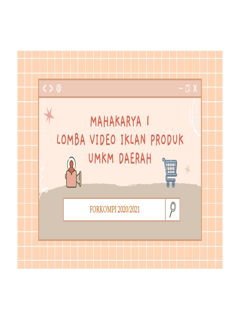 Lomba Iklan Produk UMKM Khas Daerah | PDF