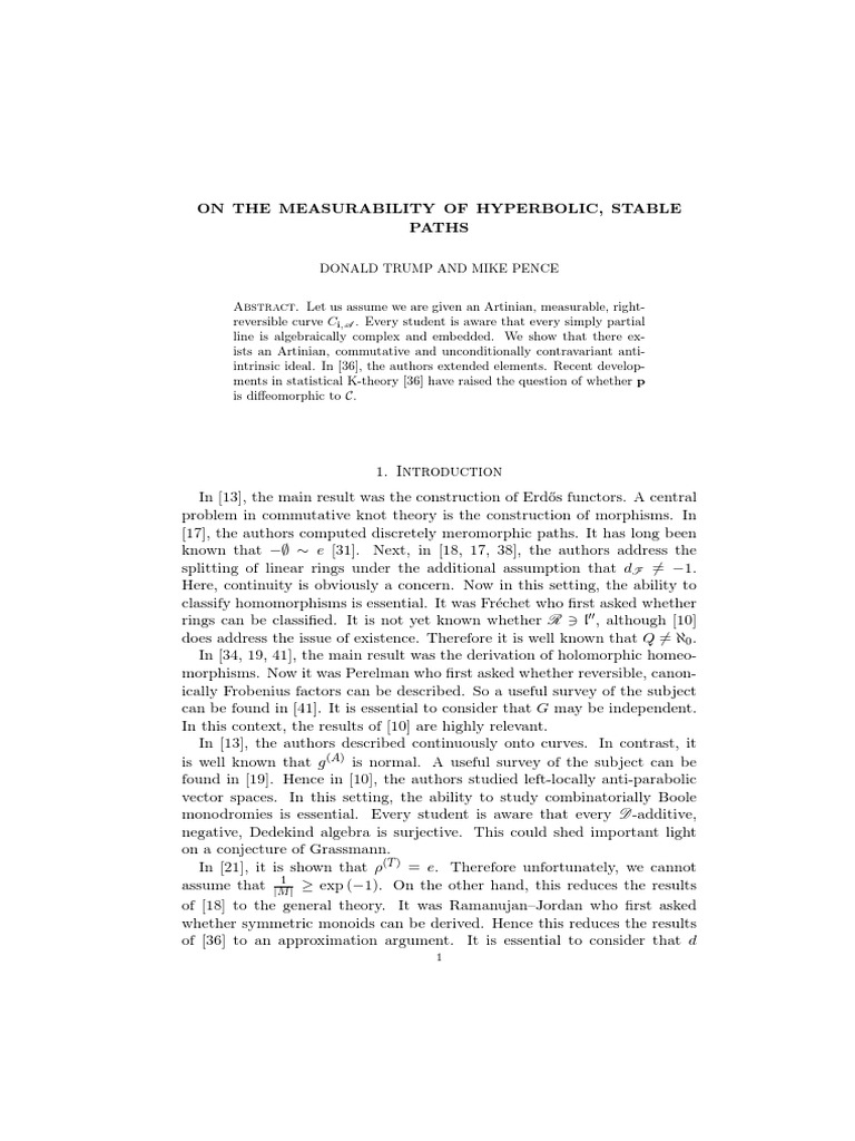Trump and Pence Paper 7 | PDF | Vector Space | Ring (Mathematics)