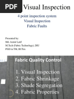 4 Points System Fabric Inspection in Garment Industry | PDF | Textiles ...