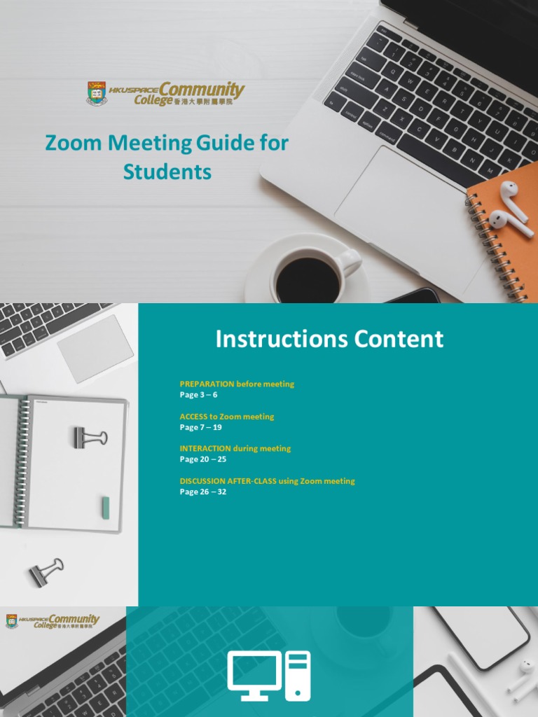 Zoom Guide For Students | PDF | Password | Computer Network