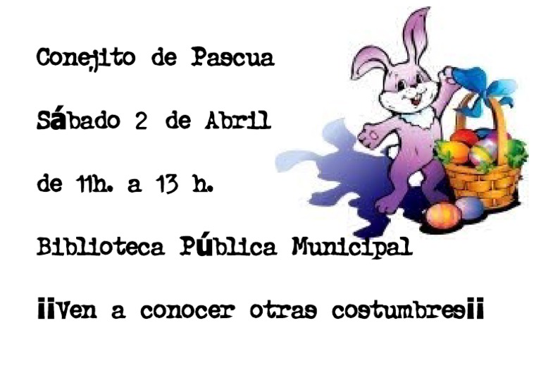 Conejito de Pascua | PDF
