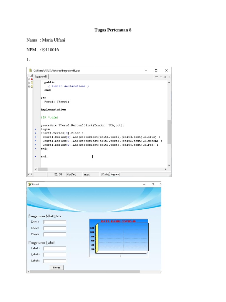 Tugas Pertemuan 8 Algo | PDF